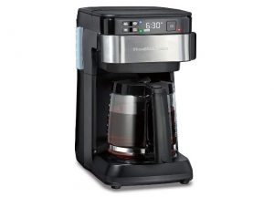Hamilton Beach Works With Alexa Smart Coffee Maker Review - Espresso ...